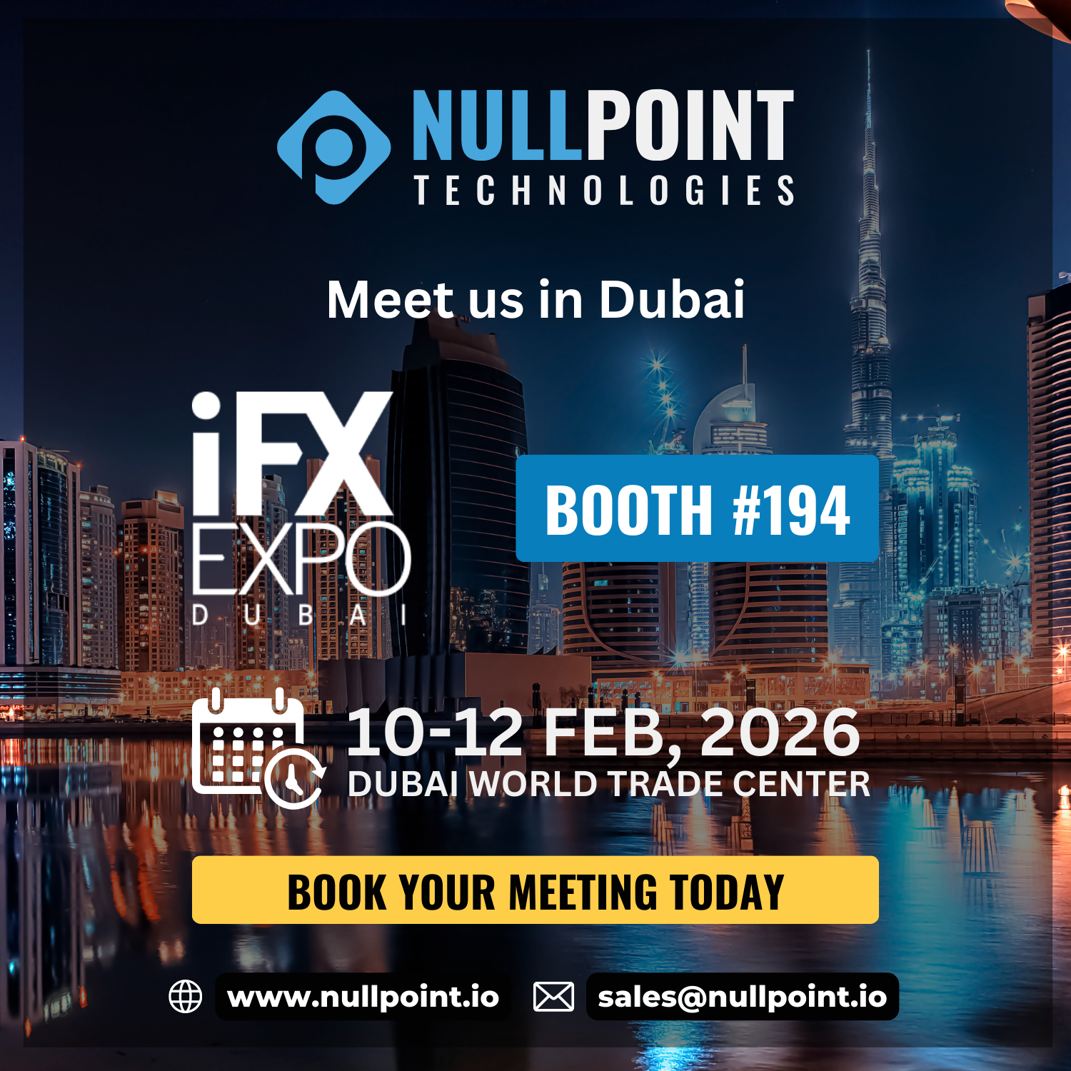 Nullpoint Technologies at iFX EXPO Dubai 2026 » Nullpoint Technologies ...